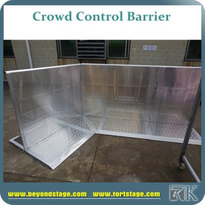 China Portable crowd control barrier 1m barricades for outdoor concert event security fence with high quality from RK company for sale