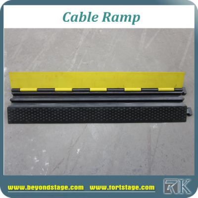 China 1000mm X 250mm X 50mm Normal Cable Ramp Security Road Protector Speed Bump for Car for sale