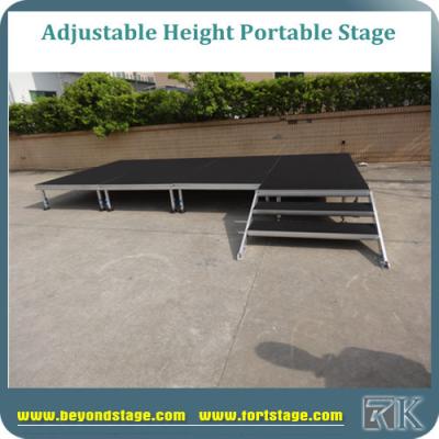 China Durable portable stage indoor concert movable equipment stage for sale for sale