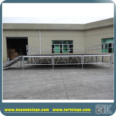 China outdoor concert event mobile truss Aluminum  stage for sale
