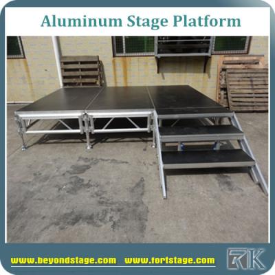 China Aluminum stage platform with used heavy duty stage for sale on wedding or event for sale