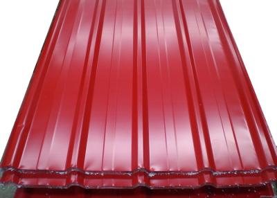 China Galvanized Corrugated Steel Sheets , Steel Corrugated Panels CGCC SPCC for sale
