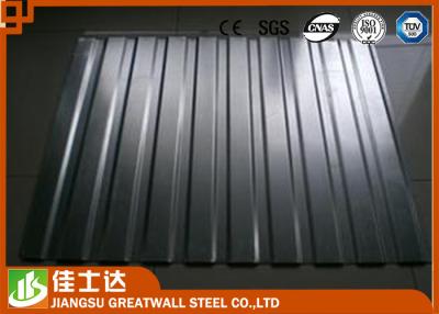 China 0.3-1.2mm Z30-180g Corrugated Steel Sheets , Dx51d Zinc Roofing Tile for sale