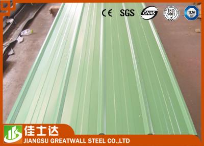China Gi / Hot Dip Galvanized Steel Sheet Corrugated Metal Roofing Sheets for sale