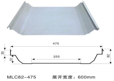 China Zinc / Aluminium Corrugated Steel Sheets With Selfclean Function , EN DIN AISI BS JIS ASTM for sale