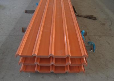 China Gi Roof Tile / Water Wave Galvanized Corrugated Steel Sheets Painted With PE SMP HDP for sale