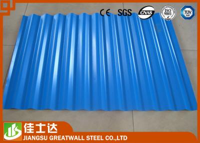 China ASTM JIS Roof Corrugated Steel Sheets / Corrugated Gi Sheet 40 HRB - 95 HRB for sale