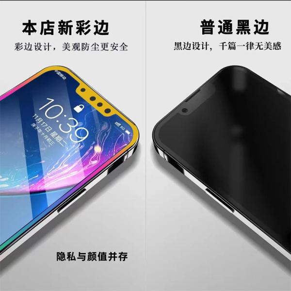 Anti Peeping Cell Phone Screen Protector Tempered Glass guard For IPhone 12 13 14 Pro Max