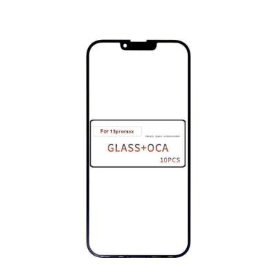 China Outer Iphone Front Glass Screen Replacement 13mn/13/13p/13pm With Oca for sale