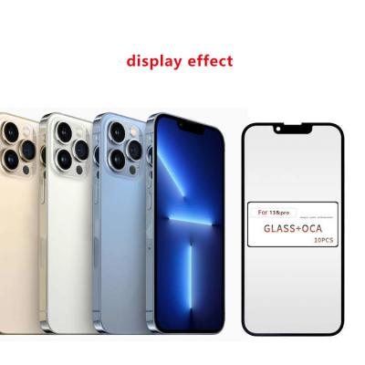China Outer Iphone Front Glass Screen Replacement 13mn/13/13p/13pm With Oca for sale