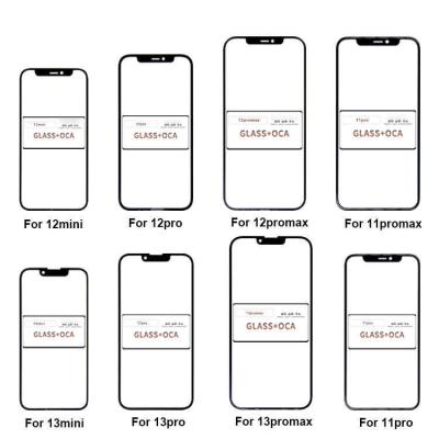China 12mn 12pm Xr Iphone Oca Glass Outer Screen Replacement for sale
