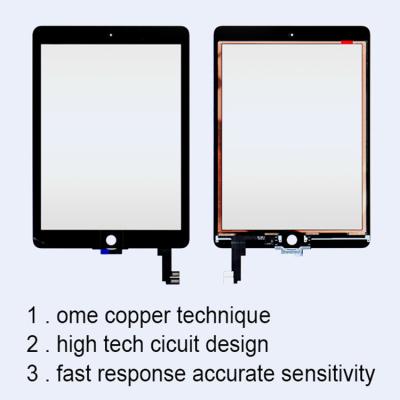 China 2 3 4 5 6 IPad Spare Parts Front Panel Touch Display Digitizer Replacement for sale