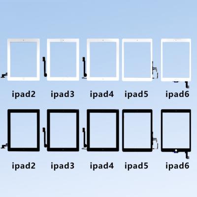 China 2 3 4 5 6 IPad Spare Parts Front Panel Touch Display Digitizer Replacement for sale