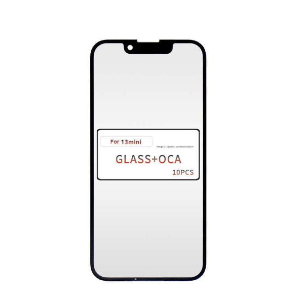 Quality Compatible Other Glass With OCA Lcd Front Glass Lens for Iphone 13 Mini Screen Touch Panel Front Outer Glass Lens Cover for sale