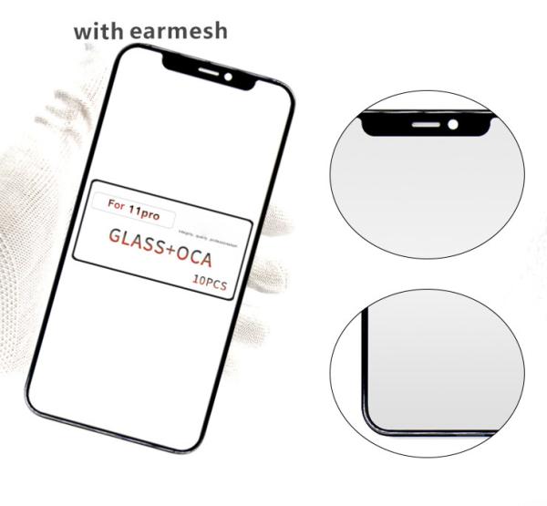 Quality Other Compatible Mobile Phone Front Glass Outer With Oca for iPhone 11p/11pm and for sale
