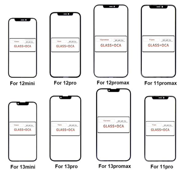 Quality Other Compatible Mobile Phone Front Glass Outer With Oca for iPhone 11p/11pm and for sale