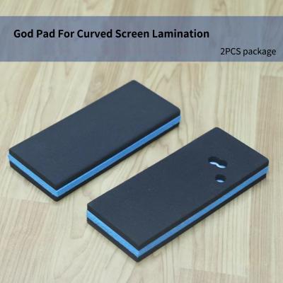 China Universal Phone Repair Tools Oca Alignment Mold Laminating Silicon Soft Pad For Curved Lcd Screen for sale