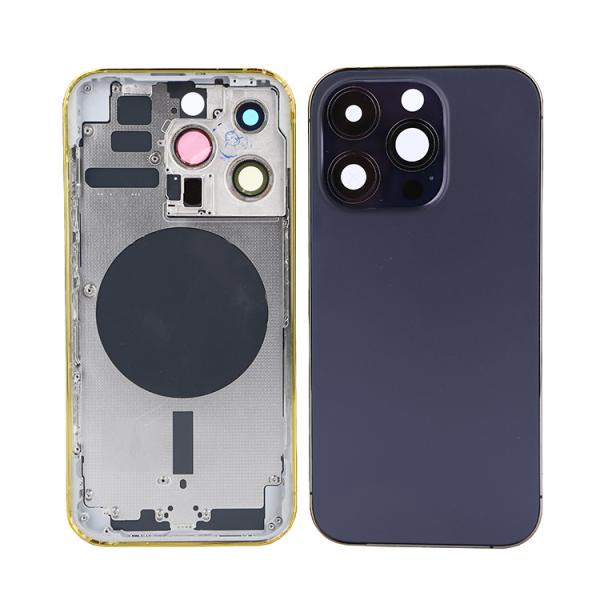 Quality IPhone 14plus 14pro 14promax Cell Phone Housing IMEI Battery Mobile Cover for sale