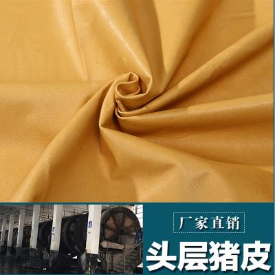 China FULL GRAIN LEATHER PIGSKIN LINING FOR SHOE MATERIAL FABRIC for sale