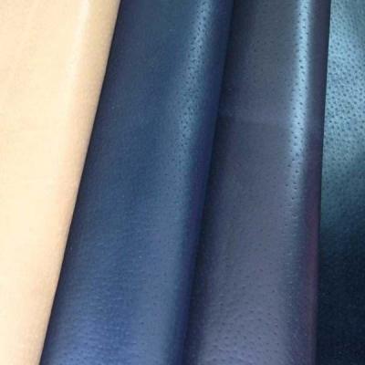 China ECO-FRIENDLY PIG SPLIT GLAZED LEATHER FOR SHOE LINING MATERIAL LEATHER for sale