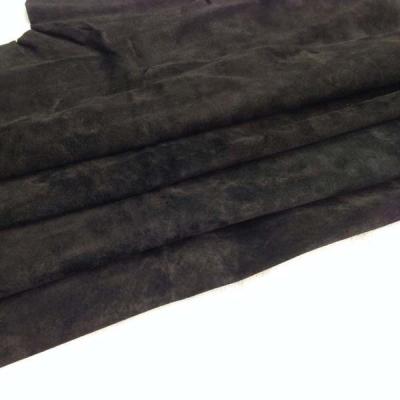 China ECO-FRIENDLY SMOOTHLY REAL PIG SUEDE LEATHER FOR SHOE UPPER LEATHER for sale
