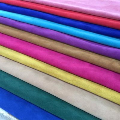 China ECO-FRIENDLY VARIOUS KINDS OF COLORS STOCK COW SUEDE LEATHER FOR HANDBAG AND MESSENGER BAG for sale