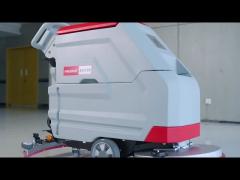Rotary Walk Behind Floor Scrubber Cleaner 500 Watt