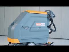 Supermarket Walk Behind Scrubber Machine Dryer 24V 500W Oem