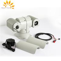 China Dual Sensor PTZ Thermal Imaging Camera , Railroad Security Camera for sale