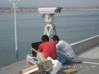 China PTZ Infrared Thermal Camera Imaging , Dustproof Laser Security Camera for sale