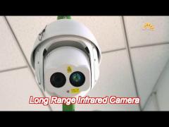 808nm nir 2.1 megapixel ptz infrared camera anti lighting for city surveillance