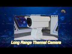 optical zoom long range thermal camera outdoor for railway surveillance