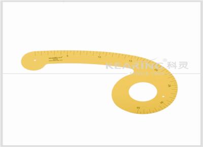 Cina La plastica flessibile varia il righello di curva della forma 35 curve 6035B di progettazione dell'indumento di cm in vendita