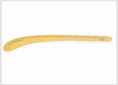中国 Kearing のブランド 1.2mm の厚さ 61cm スクリーンの印刷の方法 design# 6261B のためのプラスチック衣服の定規 販売のため