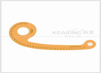 中国 Kearing のブランド 40cm 1.2mm の厚さスクリーンの印刷のパターン making# 6040B のためのプラスチック衣服の定規 販売のため