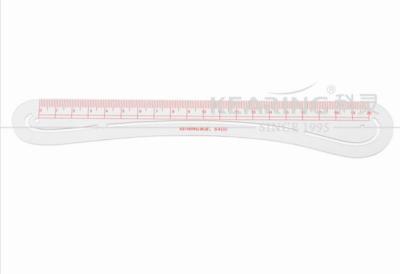 Cina Kearing 20cm metrici di plastica flessibili morbidi varia il righello di curva della forma per progettazione di modo # 6400 in vendita