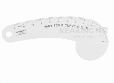 Cina Righello dell'indumento del metallo di marca 12inch di Kearing per il making# 6112A del modello in vendita
