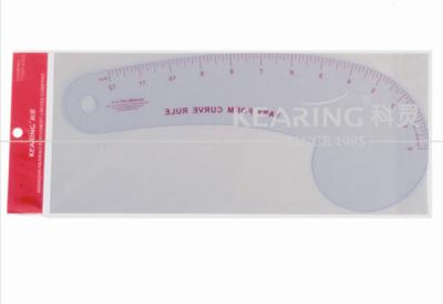 Cina Schermo di marca di Kearing che stampa il righello dell'indumento del metallo 12inch per il making# 6112A del modello in vendita