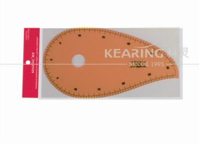 Cina Giallo 60cm metrici di plastica trasparenti del righello dell'indumento di Kearing per progettazione 6460B di modo in vendita
