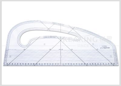 Cina Master di plastica rigido righello PM6511 di modo di multi uso di Kearing della rappezzatura dell'indennità della cucitura di 40 cm in vendita