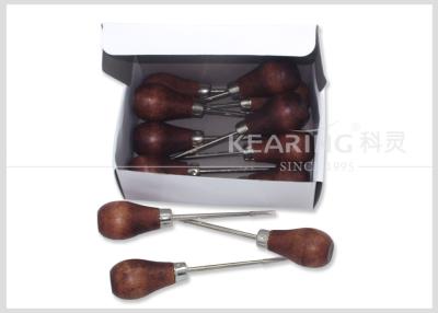 Cina Vesta gli strumenti di cucito di cuoio fori di riparazione/del creatore con l'ago del metallo di cm di lunghezza 6,5 in vendita