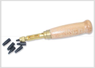 Cina Strumento di legno della perforazione della vite della maniglia del sarto di lusso con 5 punte della pallottola 2mm 2.5mm 3mm 4mm 5mm in vendita
