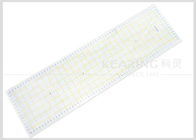 中国 Kearingの明確で堅いプラスチック パッチワークの定規の型板60 cmの長方形のアクリルのキルトにする定規 販売のため