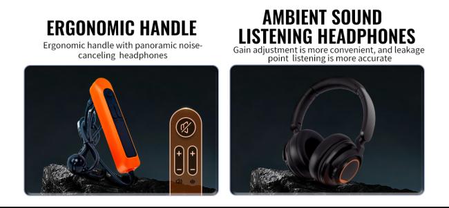 Technician using PQWT-125C in field conditions