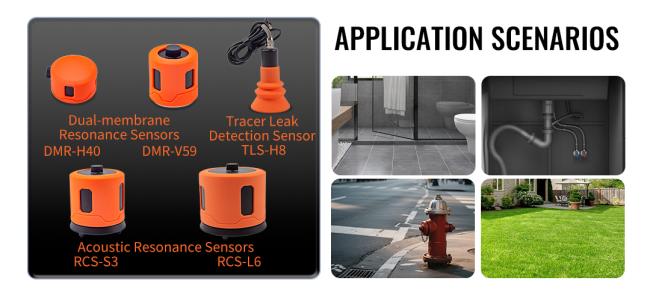 PQWT-125E Leak Detector side view