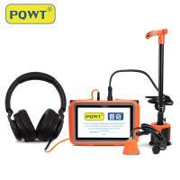 China PQWT-L4000 Pipe Leak Detector Sensor 7 Inch Touch Screen Indoor Outdoor Water Leak Locator for sale