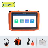 China PQWT-L4000 Pipe Leak Detector Sensor 7 Inch Touch Screen Indoor Outdoor Water Leak Locator for sale