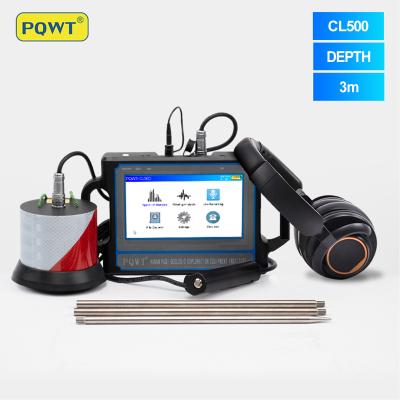 China Van het de Pijpwater van PQWT CL500 Openlucht van de het Lekdetector Diepte 5M Te koop