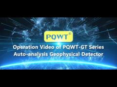 PQWT-GT2000A Forage de puits d'eau profonde souterraine 2000m Analyse automatique de carte 3D Détecteur rapide d'eau souterraine