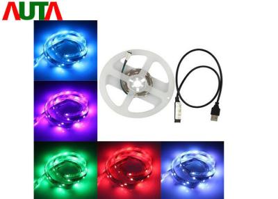 China USB RGB LED Strip Light Waterproof Decorative String for Notebook 100cm for sale